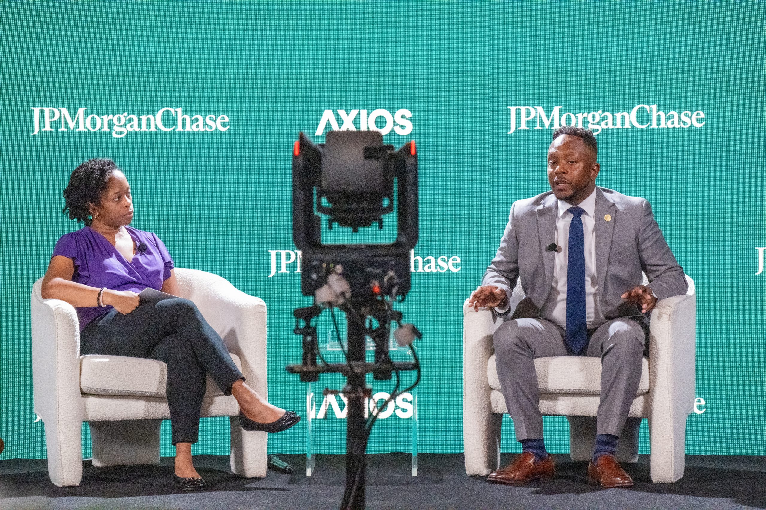 Chief of Staff Courtney English Discusses Housing Progress at Axios ...
